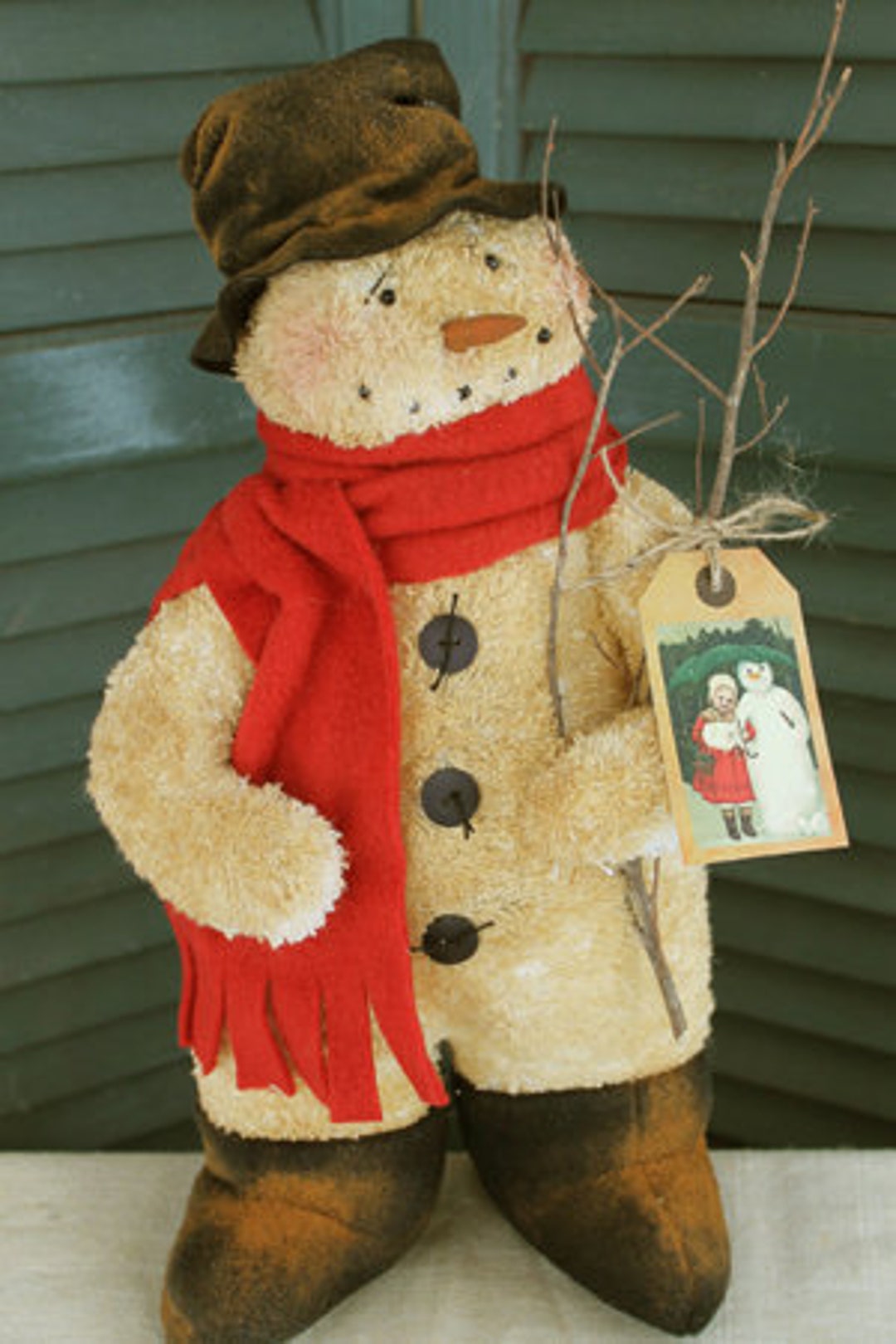 Mr. Wilbur Snowman PATTERN CF881 - Etsy