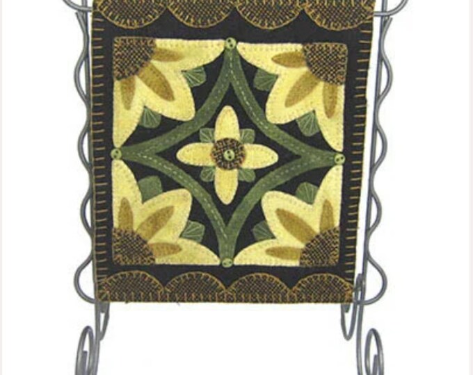 Where the Sun Shines Wool Applique Banner PATTERN SCH202 - Etsy