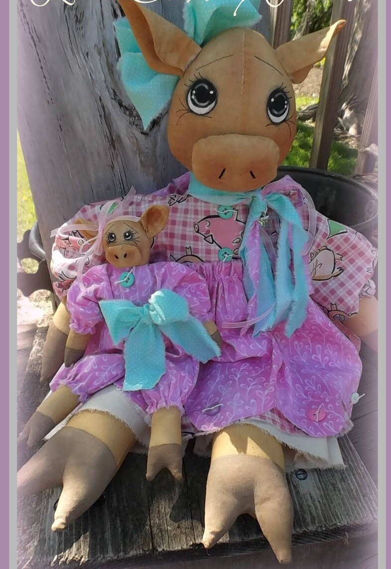 Prissy & Pork Doll PATTERN KCP175 | Etsy
