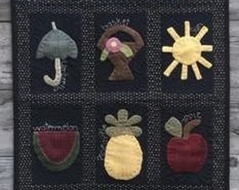 Wool Quilt Pattern | Etsy