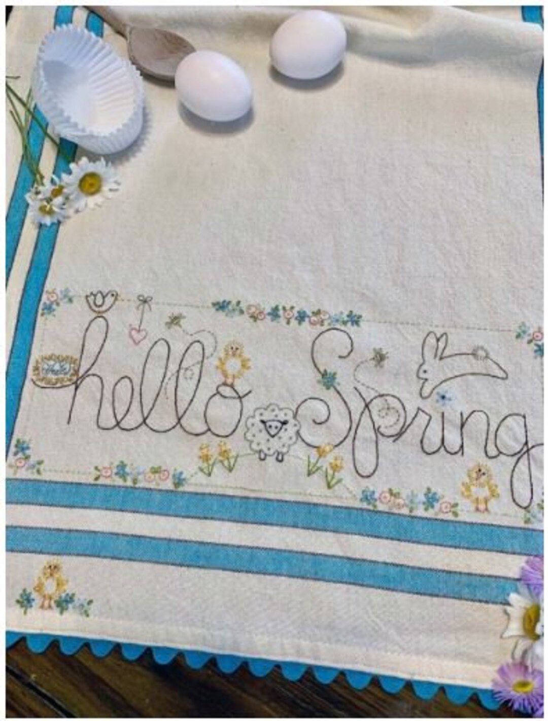 Hello Spring - Embroidery PATTERN BR252 - Etsy