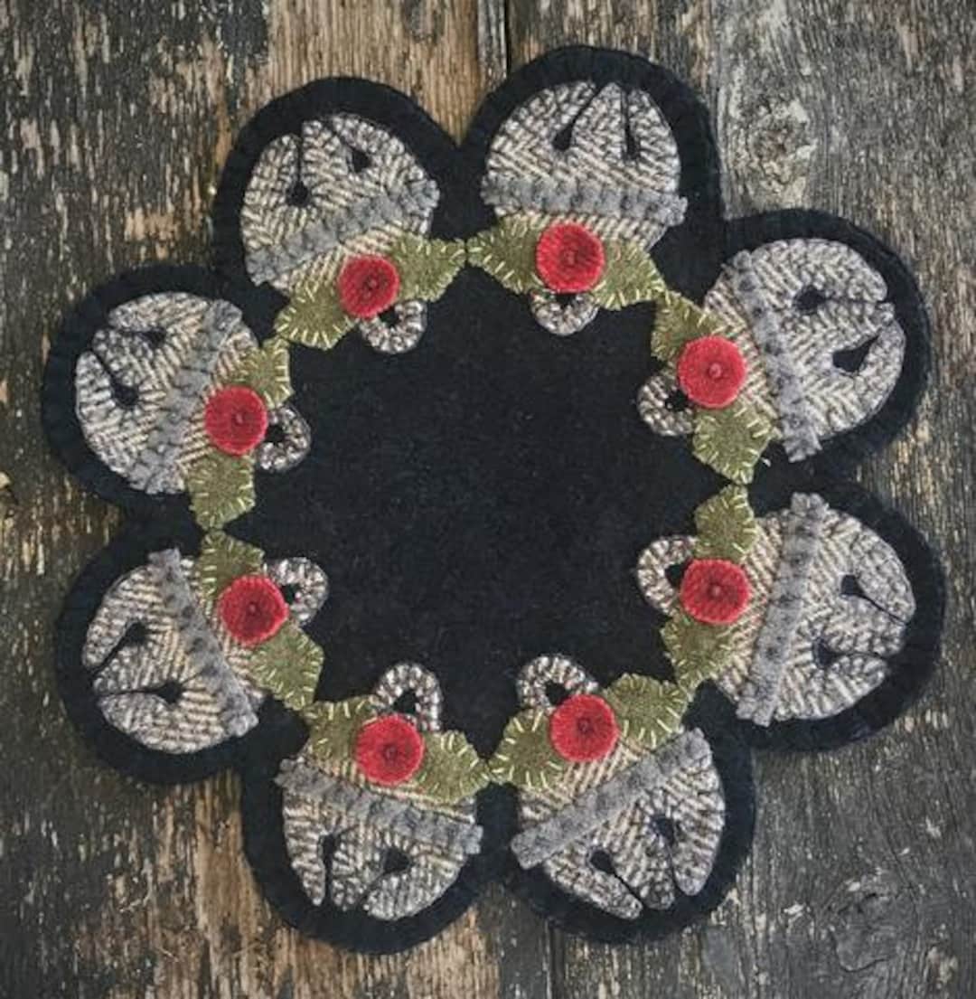 Silver Bells - Wool Applique PATTERN - WSD220 - Etsy