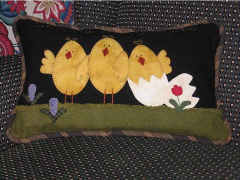 Spring Has Sprung Wool Applique PATTERN LAS600 - Etsy