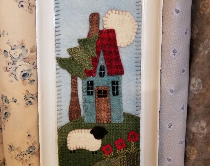 Home Sweet Home ~wool Applique PATTERN SCH171 - Etsy