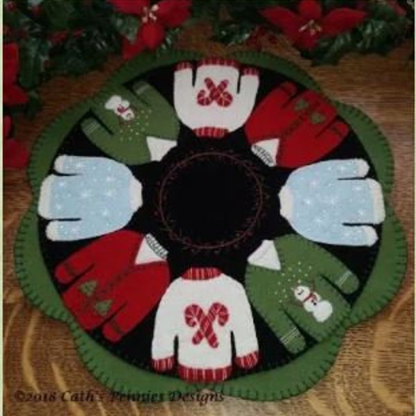 Penny Rug Pattern - Etsy