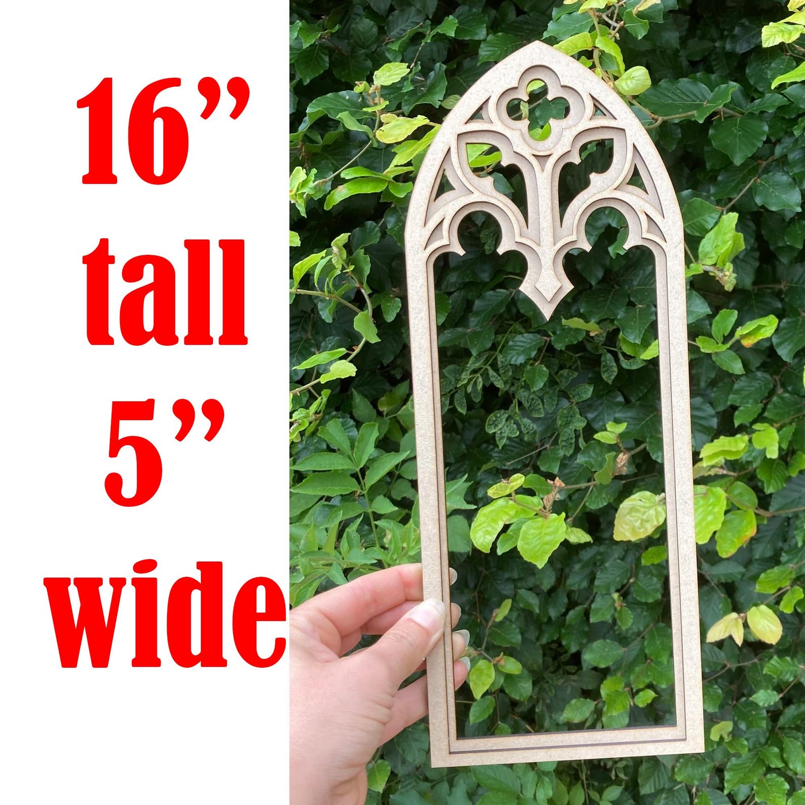 Cathedral Arch Wall Decor, Gothic Tracery Home Decor, Cathedral Window ...