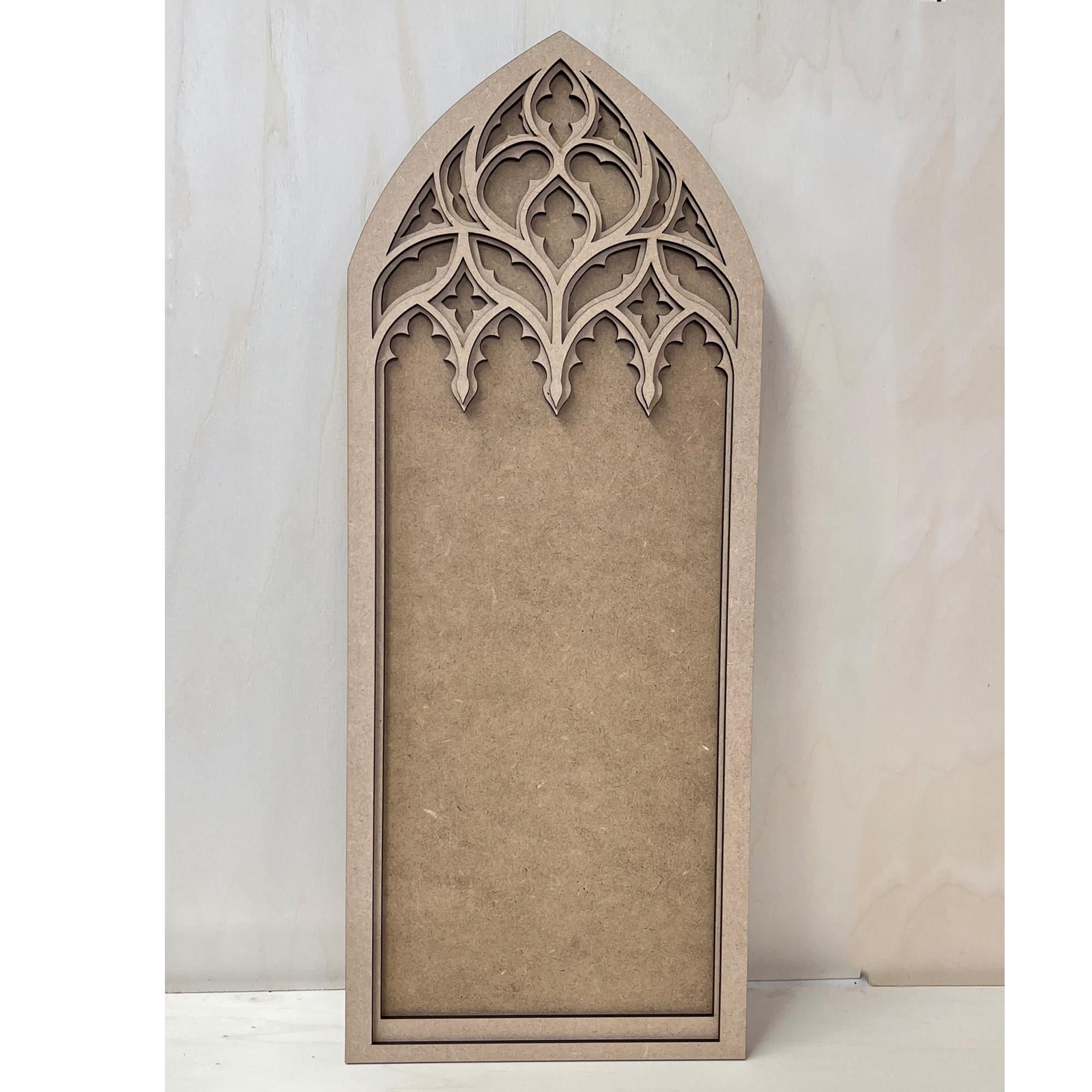 Gothic Tracery Home Decor, Cathedral Window Wall Decor DIY - Etsy