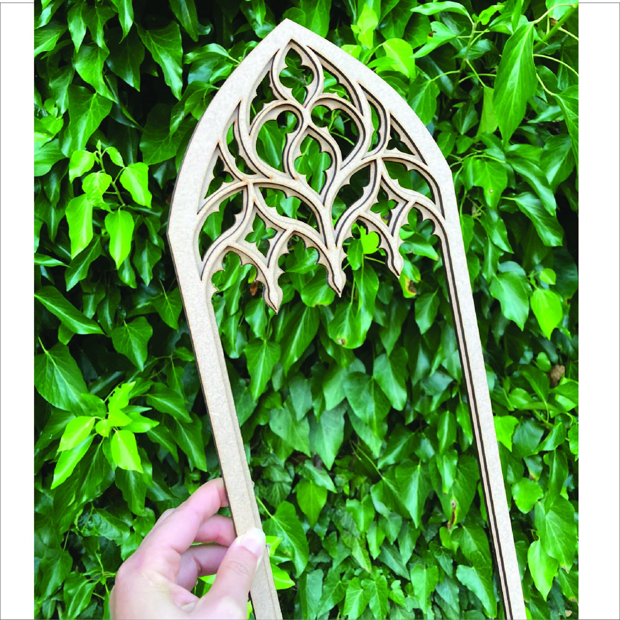 Gothic Tracery Home Decor, Cathedral Window Wall Decor DIY - Etsy