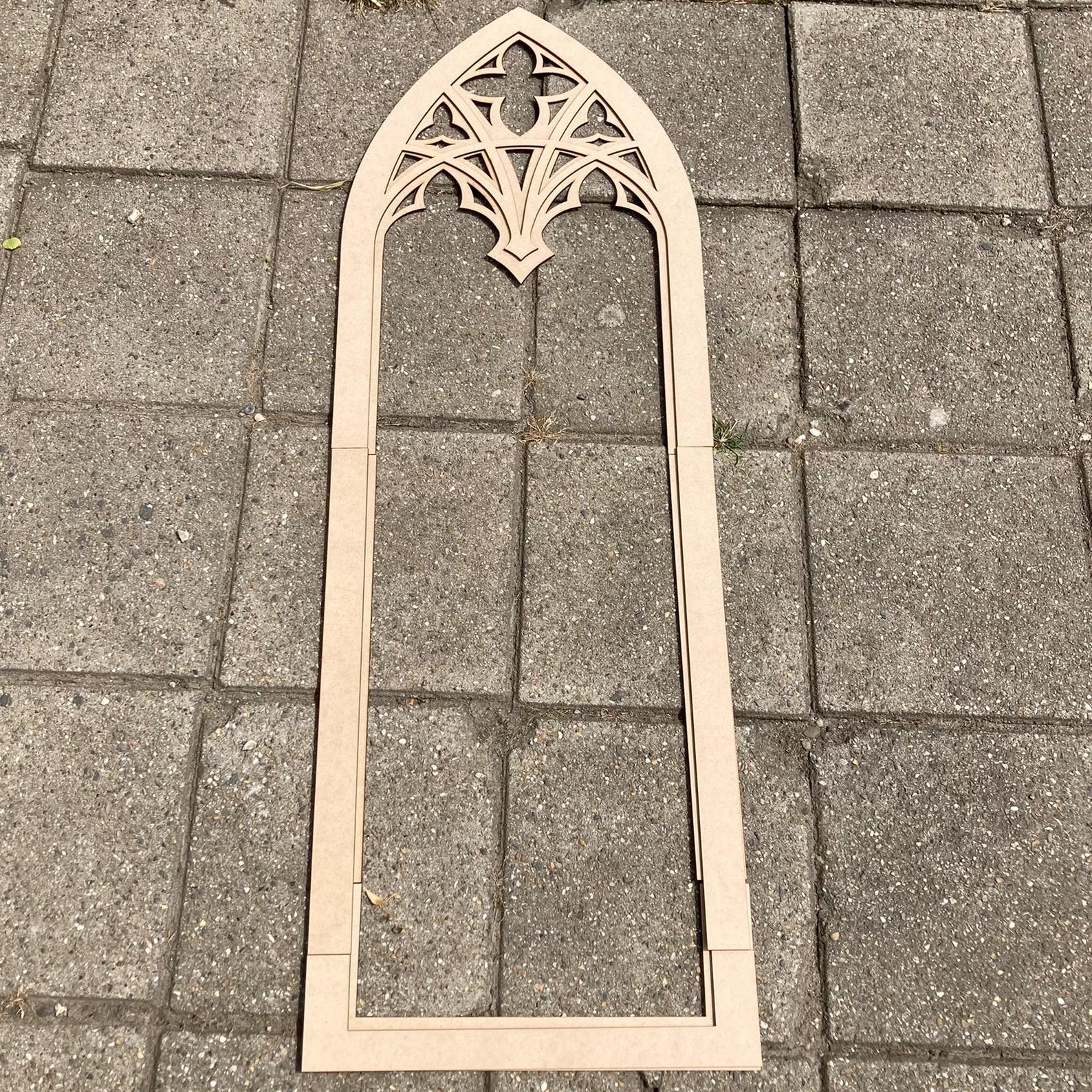 Extra Large Gothic Tracery Window Frame: Cathedral Arch Wall Decor - Etsy