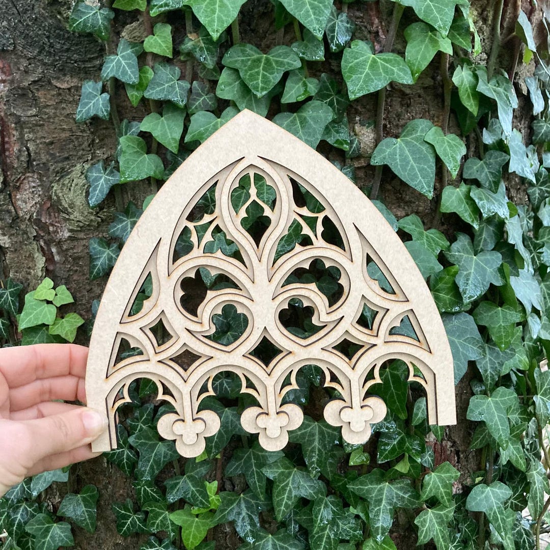 Wall Decor, Gothic Tracery Home Decor, Cathedral Window, Frame Making ...