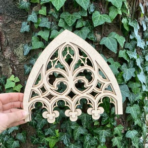 Wall Decor, Gothic Tracery Home Decor, Cathedral Window, Frame Making ...