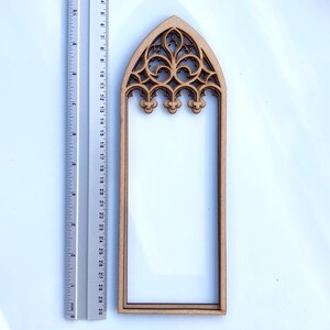 Cathedral Arch Bookshelf Decor, Book Lover Gift, Gothic Window Book ...