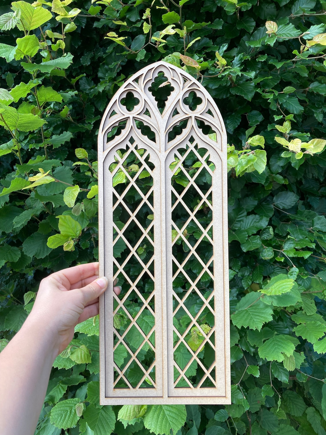 Wall Decor, Gothic Tracery Home Decor, Cathedral Window, Victorian Goth ...