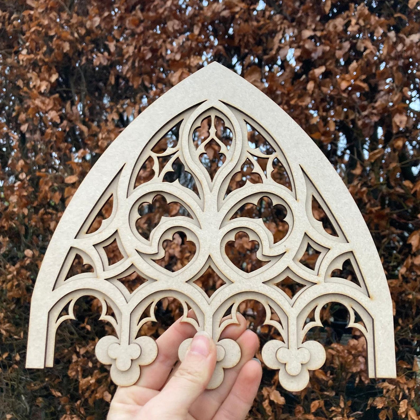 Wall Decor, Gothic Tracery Home Decor, Cathedral Window, Frame Making ...