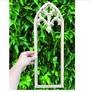 Cathedral Window Home Decor DIY - Etsy
