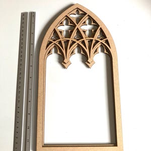 Wall Decor, Gothic Tracery Home Decor, Cathedral Window, Victorian Goth ...