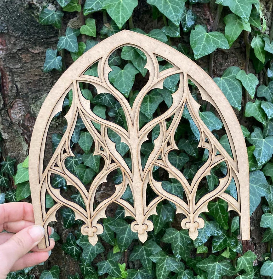 Wall Decor, Gothic Tracery Home Decor, Cathedral Window, Frame Making ...