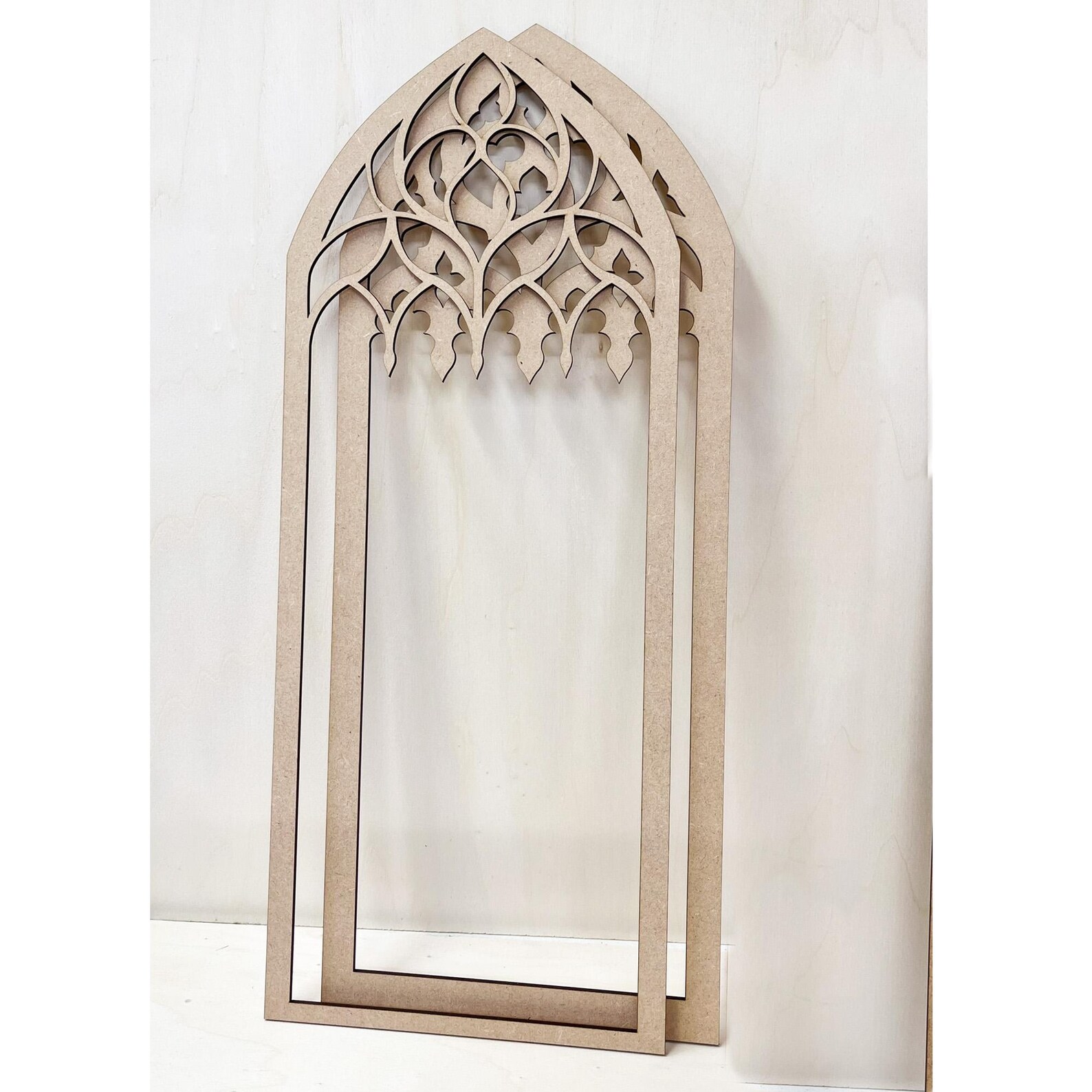 Gothic Tracery Home Decor, Cathedral Window Wall Decor DIY - Etsy