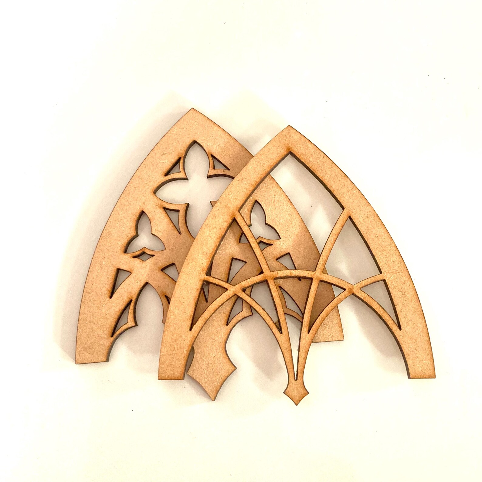 Gothic Cathedral Window Wall Decor: MDF Tracery Frame - Etsy