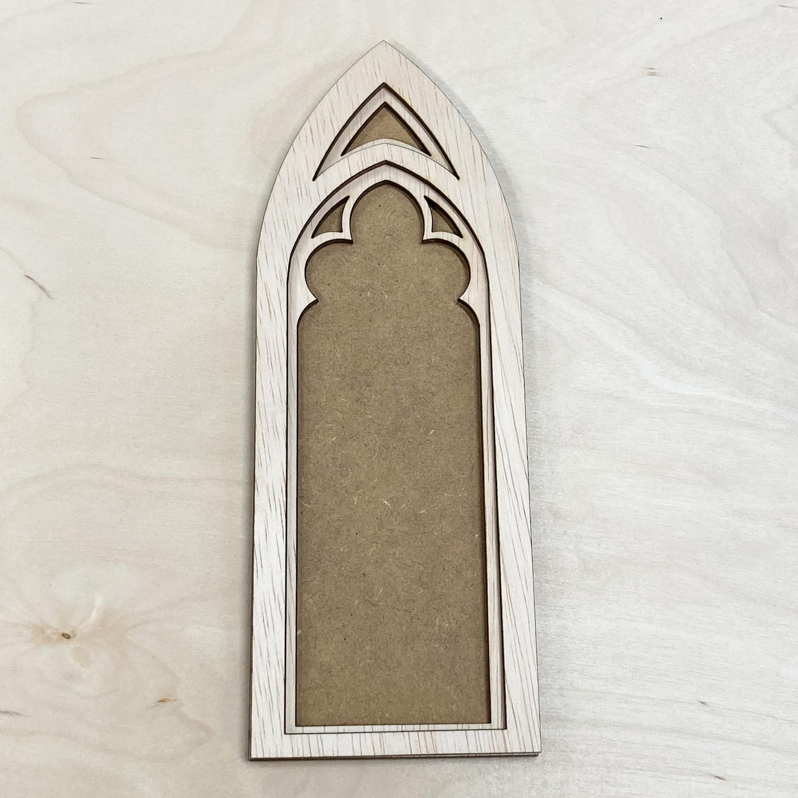 Gothic Arch Picture Frame, Cathedral Window, Frame Making, Gothic ...