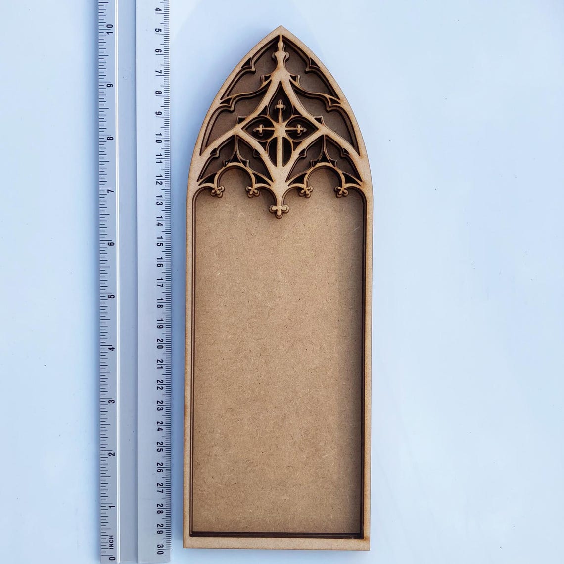 Gothic Cathedral Window Book Shelf Decor, Book Nook Decor, Fantasy Book ...