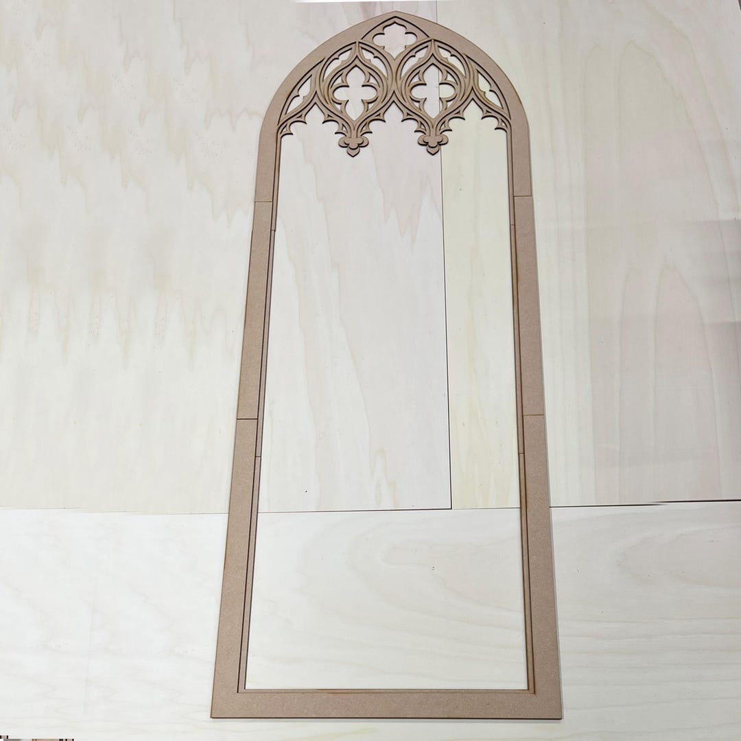 Gothic Cathedral Window Frame, Large Cathedral Arch - Etsy