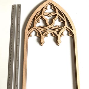 Wall Decor, Gothic Tracery Home Decor, Cathedral Window, Victorian Goth ...