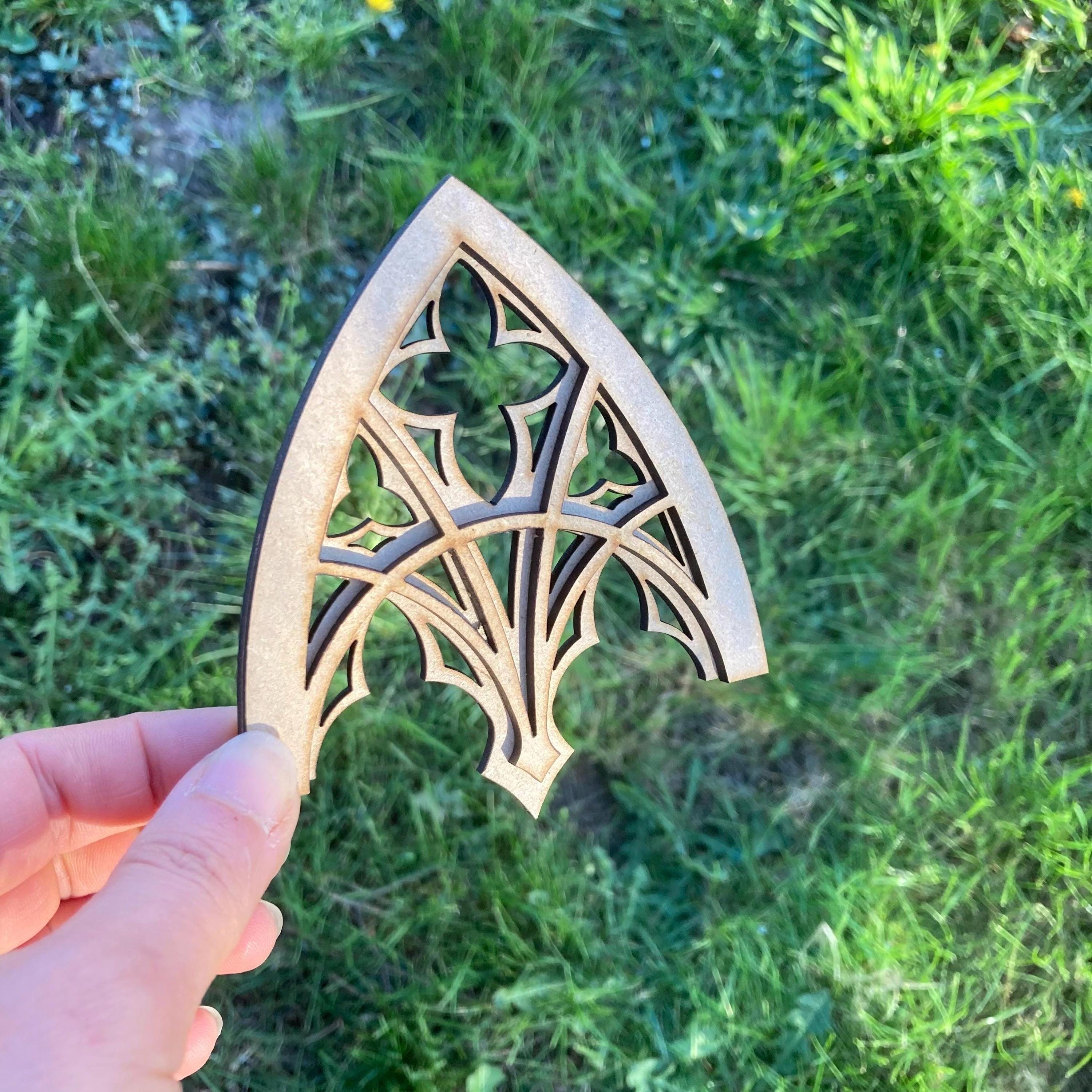 Gothic Cathedral Window Wall Decor: MDF Tracery Frame - Etsy