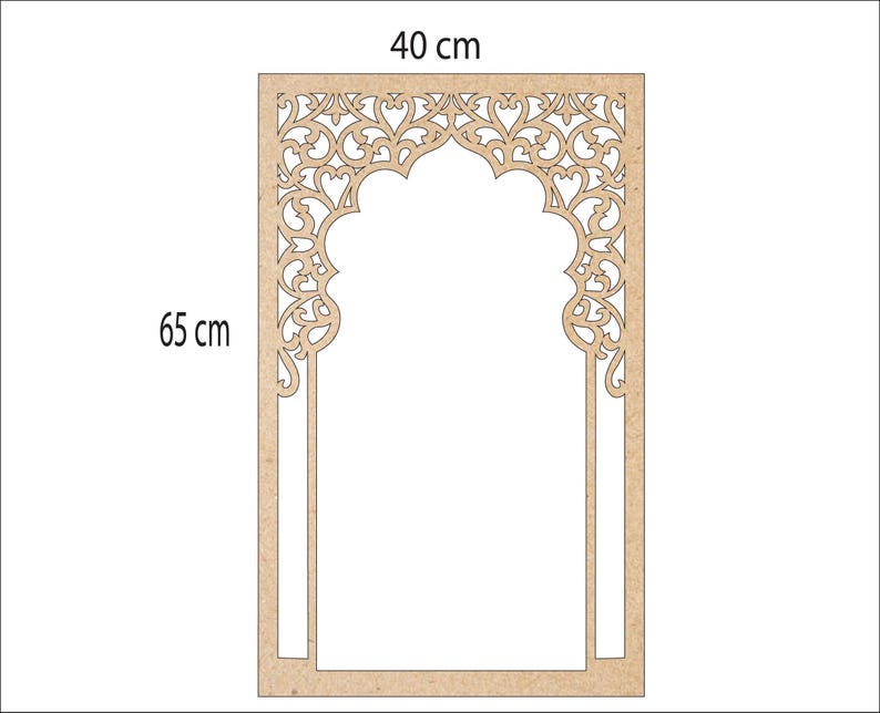 Wall Decor, Moroccan Arch Cut Out, Arabic Design Home Decor - Etsy