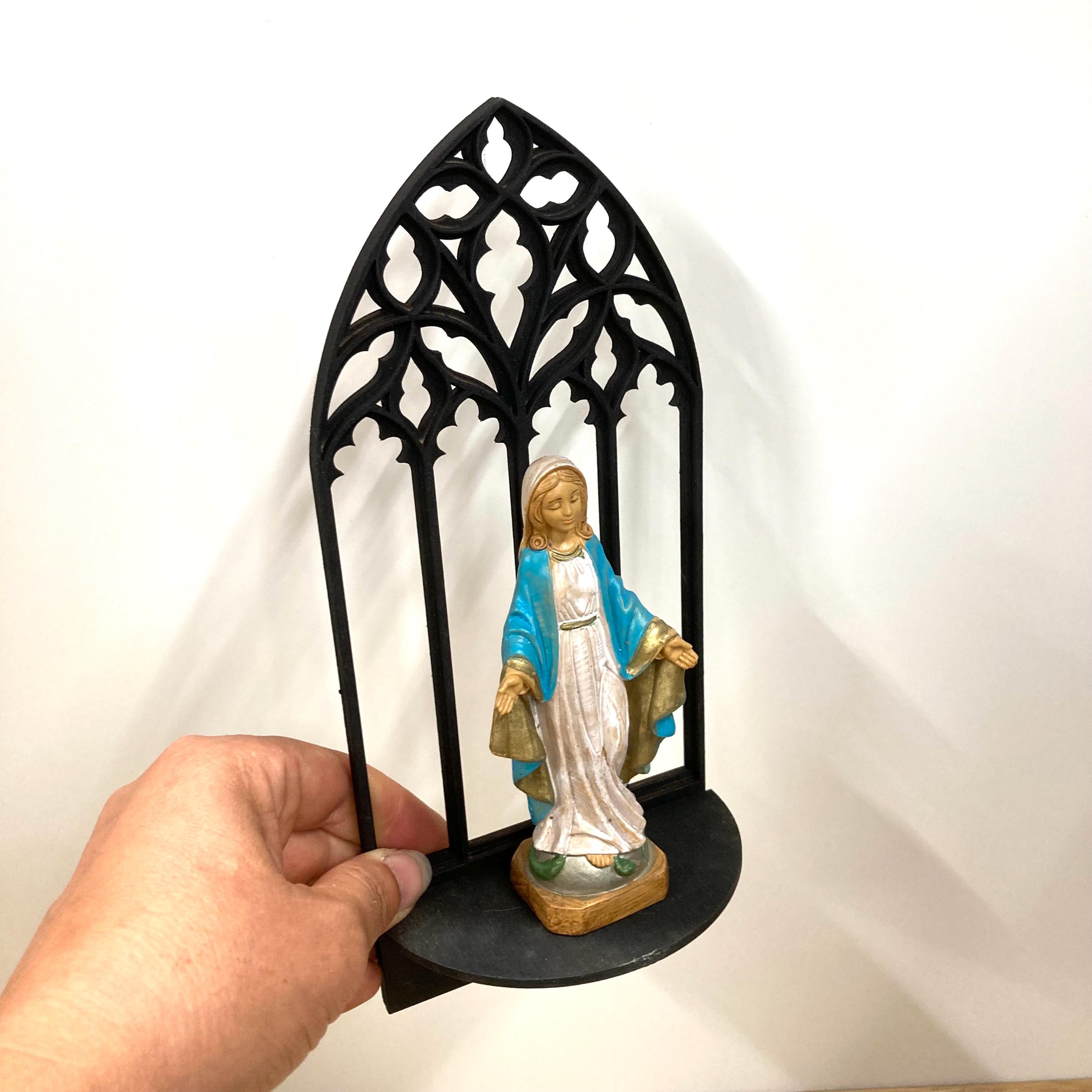 Gothic Arch Mini Home Altar: Birch Plywood Religious Shrine - Etsy