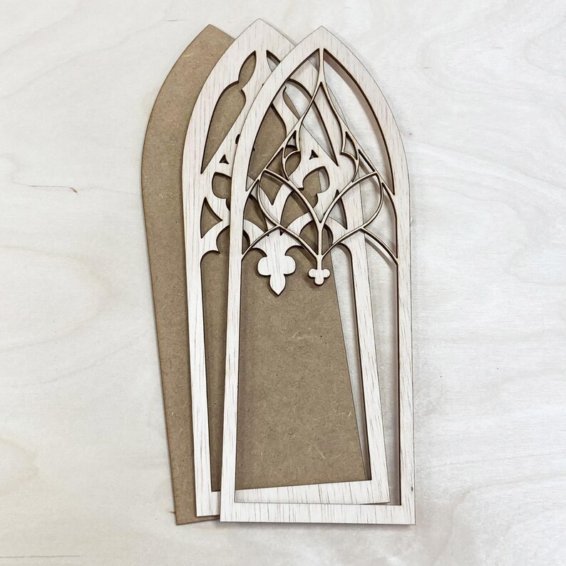 Gothic Tracery Picture Frame, Cathedral Window, Frame Making, Gothic ...
