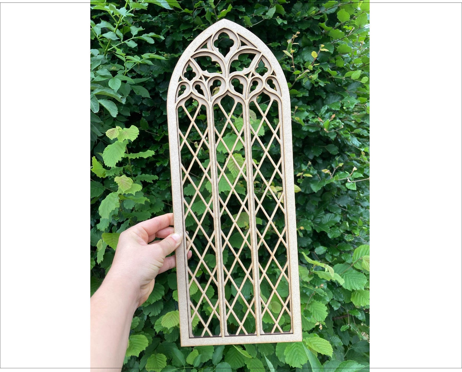 Wall Decor, Gothic Tracery Home Decor, Cathedral Window, Gothic Revival ...