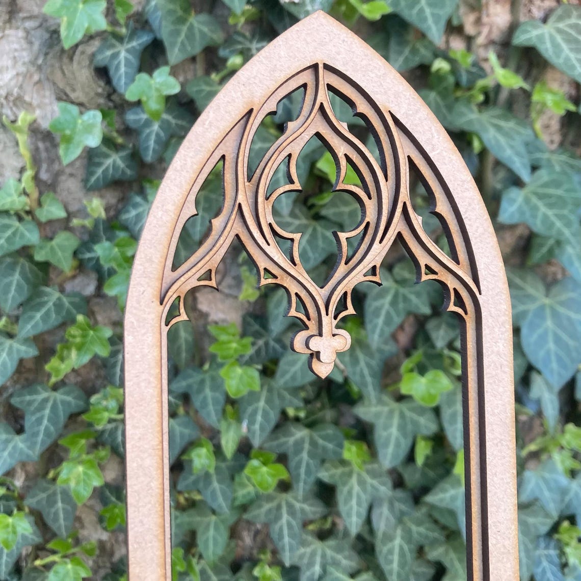 Gothic Cathedral Picture Frame, Fantasyl Window Bookshelf Decor, Church ...