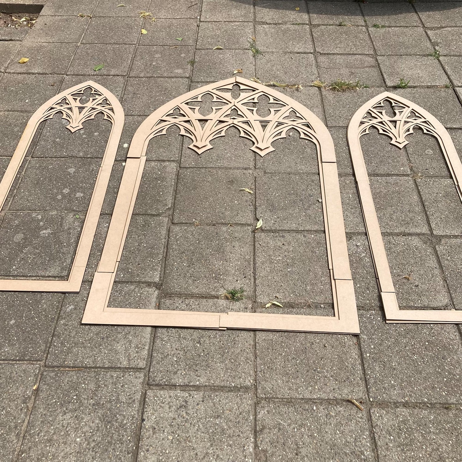 Extra Large Gothic Tracery Window Frame: Cathedral Arch Wall Decor - Etsy
