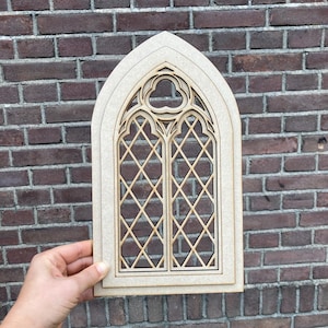 Gothic Revival Wall Decor, Gothic Tracery Home Decor, Cathedral Window ...