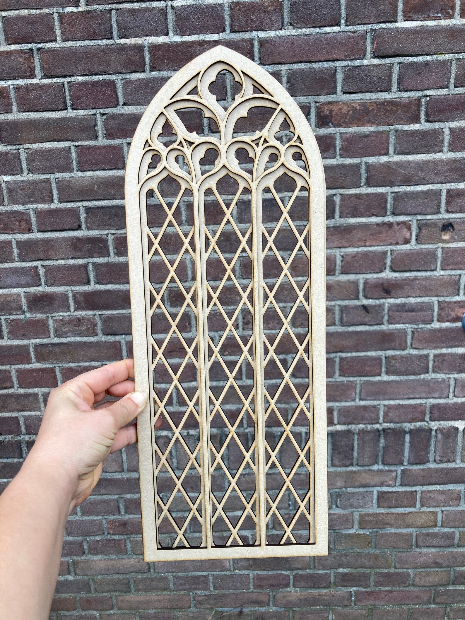 Wall Decor, Gothic Tracery Home Decor, Cathedral Window, Gothic Revival ...