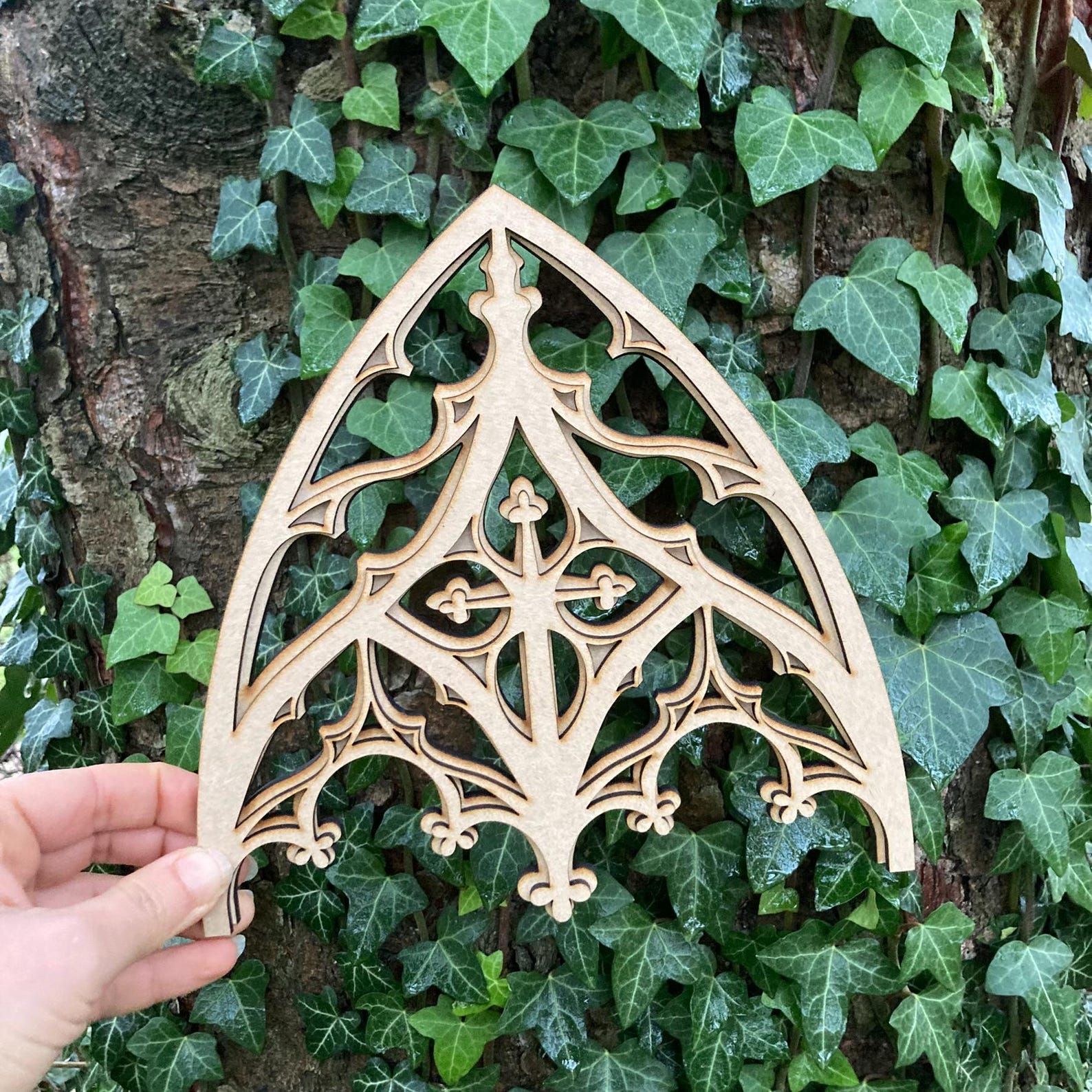 Wall Decor, Gothic Tracery Home Decor, Cathedral Window, Frame Making ...