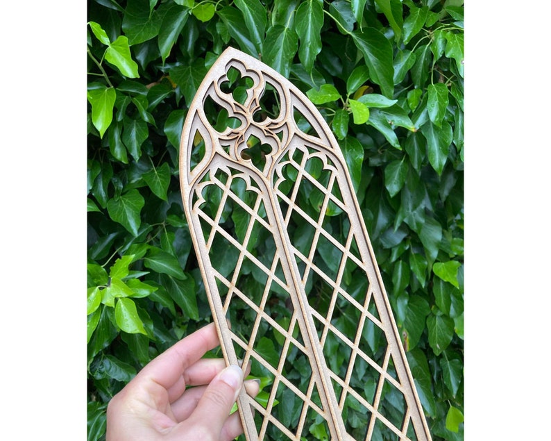Wall Decor, Gothic Tracery Home Decor, Cathedral Window - Etsy