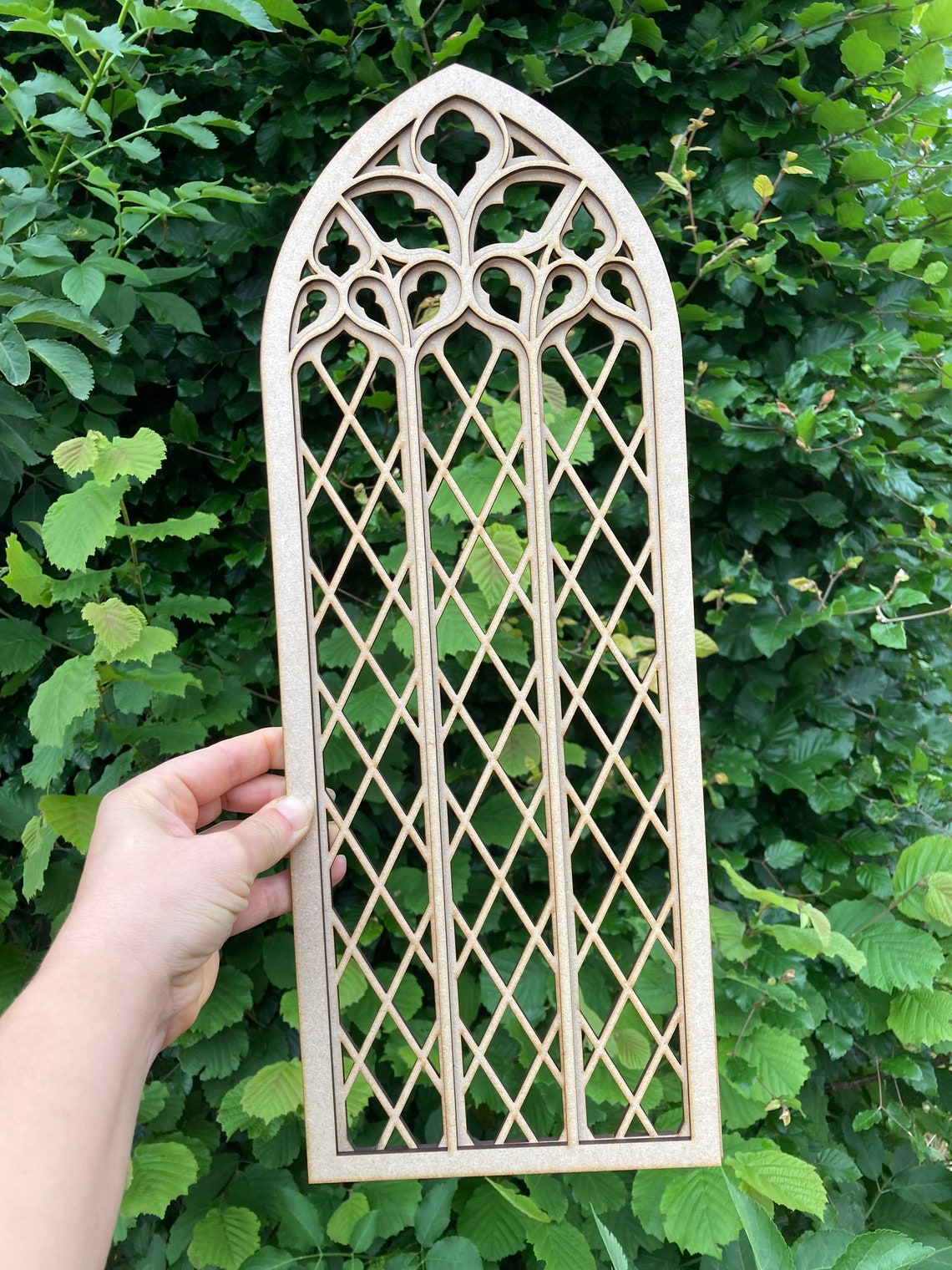 Wall Decor, Gothic Tracery Home Decor, Cathedral Window, Gothic Revival ...