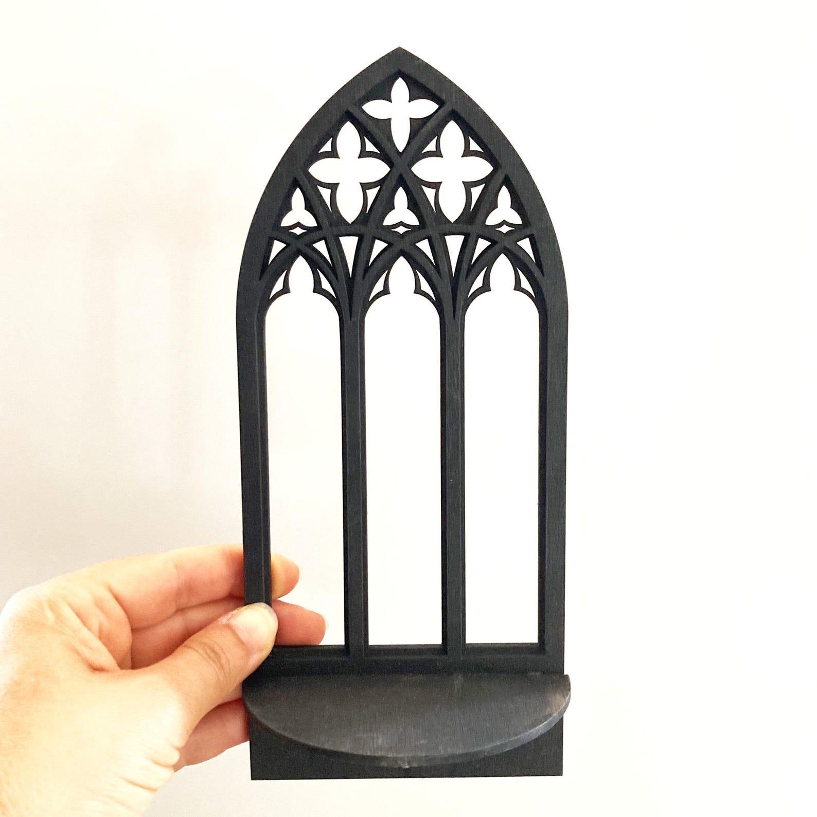 Gothic Arch Wall Shelf DIY Kit: Religious Home Decor, Catholic Shrine ...