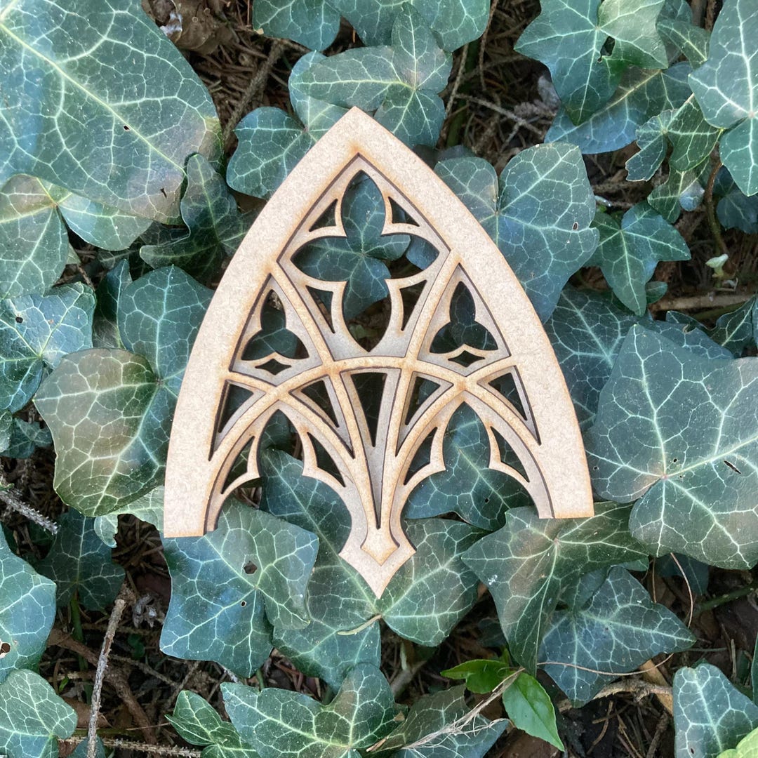 Gothic Cathedral Window Wall Decor: MDF Tracery Frame - Etsy