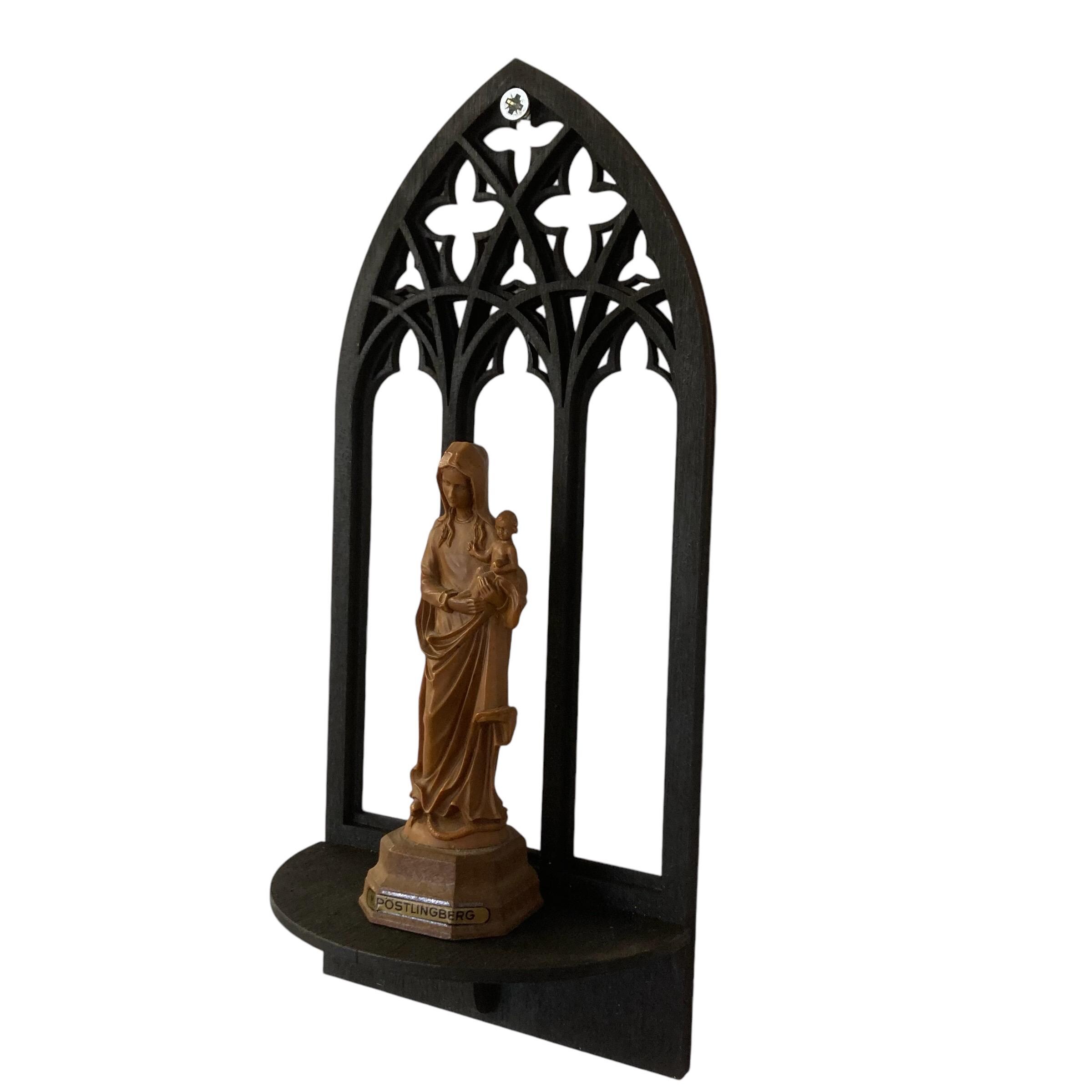 Gothic Arch Wall Shelf DIY Kit: Religious Home Decor, Catholic Shrine ...