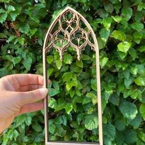 Gothic Revival Wall Decor, Gothic Tracery Home Decor, Cathedral Window ...
