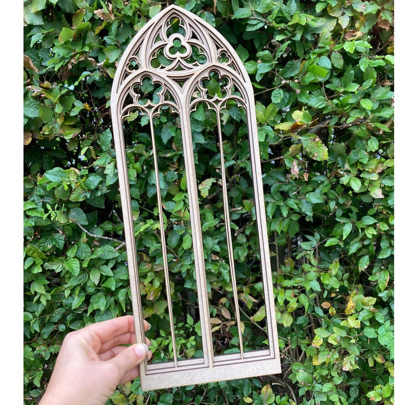 Gothic Revival Wall Decor, Gothic Tracery Frame DIY - Etsy