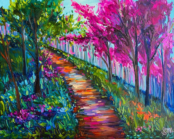 Paintings Of Trees In Spring