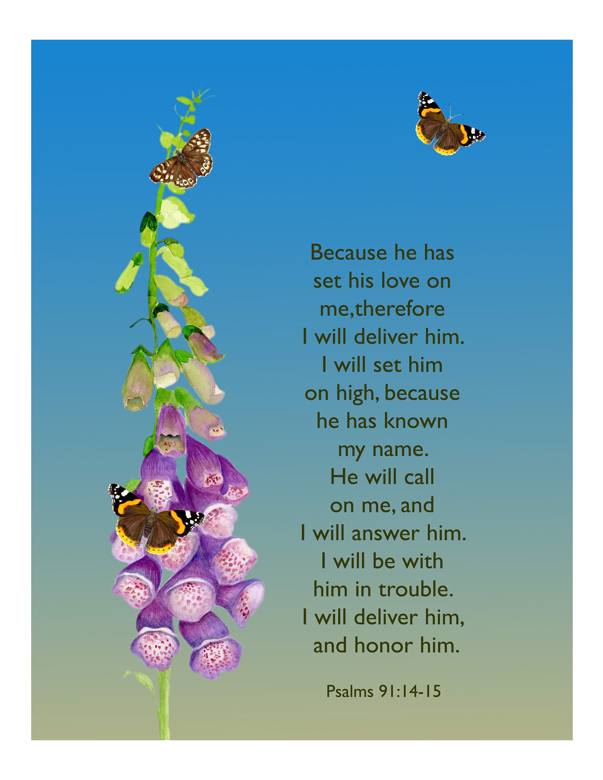 I Will Be With Him In Trouble Psalm 91 14 15 Bedruckbare Etsy i-will-be-with-him-in-trouble-psalm-91-14-15-bedruckbare-etsy