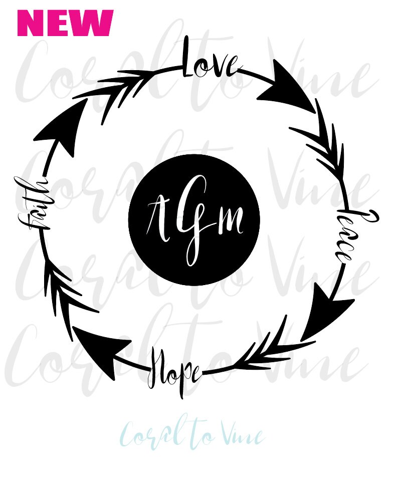 Arrow Frame Svg Arrow Circle Frame SVG Arrow Set Svg | Etsy