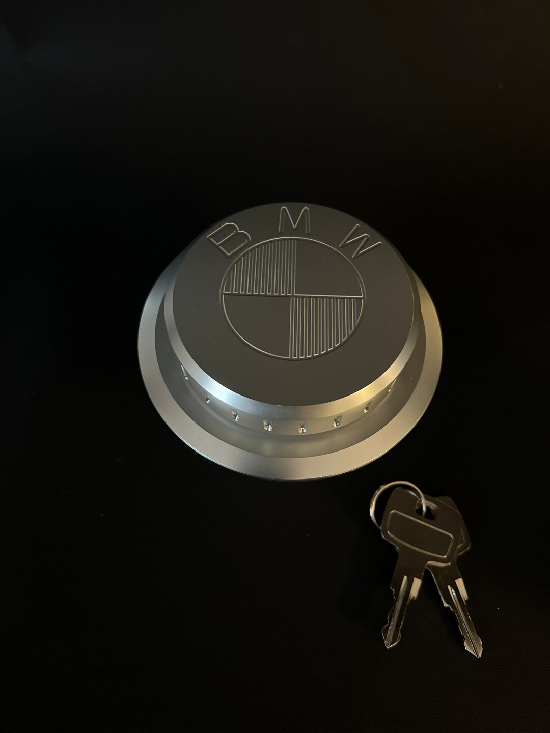 Bmwr80 Icon Aluminum Refill Cap Key Lock for Bmw Airheads. Fit All the ...