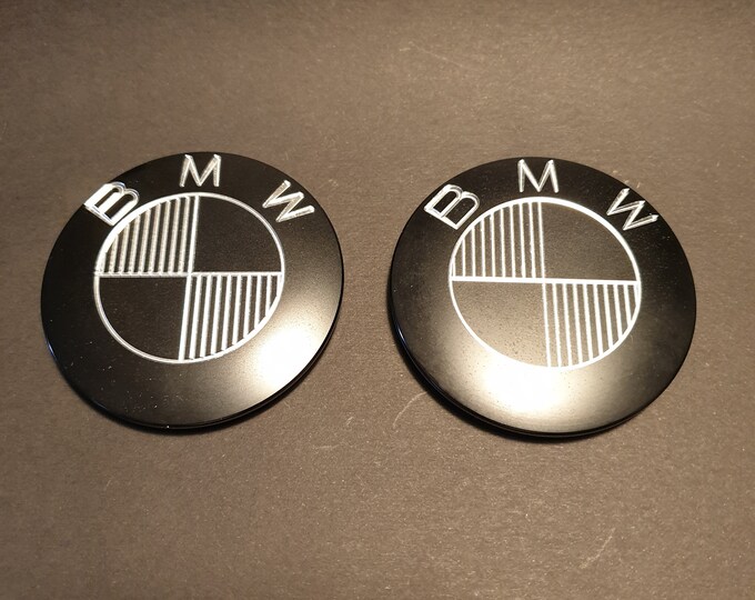 BMW Icon Black Roundel Gas Tank Badge /2pcs | Etsy