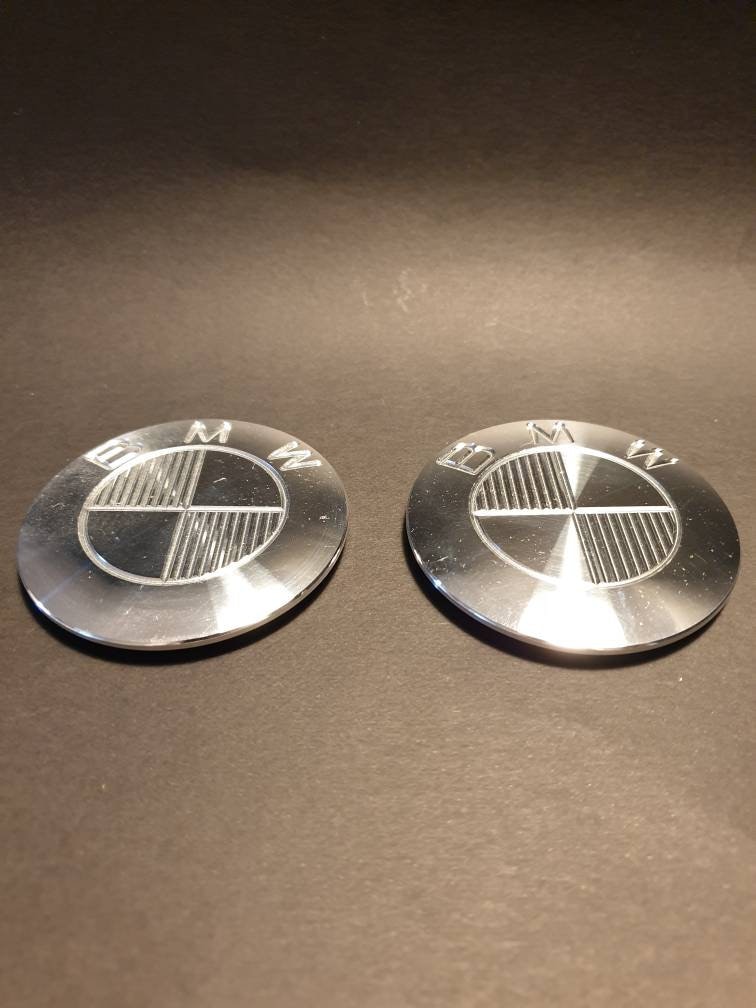 BMW Emblems Billet Roundel Gas Tank Badge /2pcs ICON II - Etsy